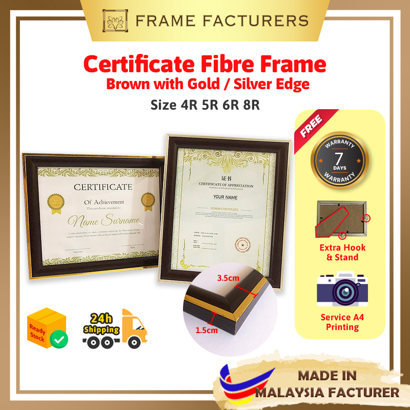 【Part 1】4R-8R Photo Frame Certificate Picture Made In Malaysia Hiasan ...