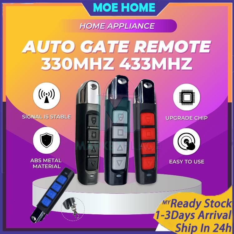 Mini Clone Remote Control 4-button Auto Gate Remote Control 330MHz ...