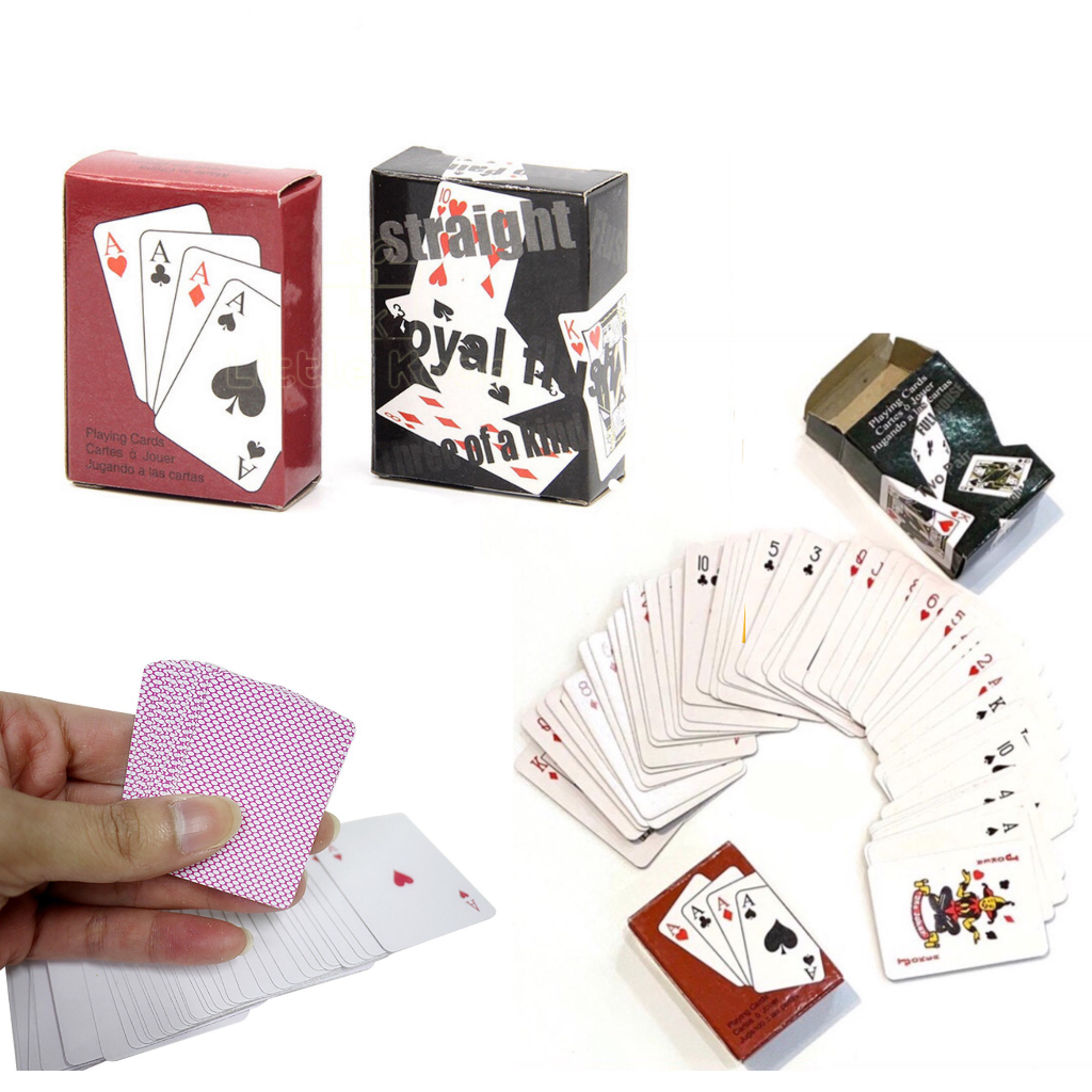 Ready Stock Mini Poker Card Set Poker Card Card Poker Kecil Cute READY ...