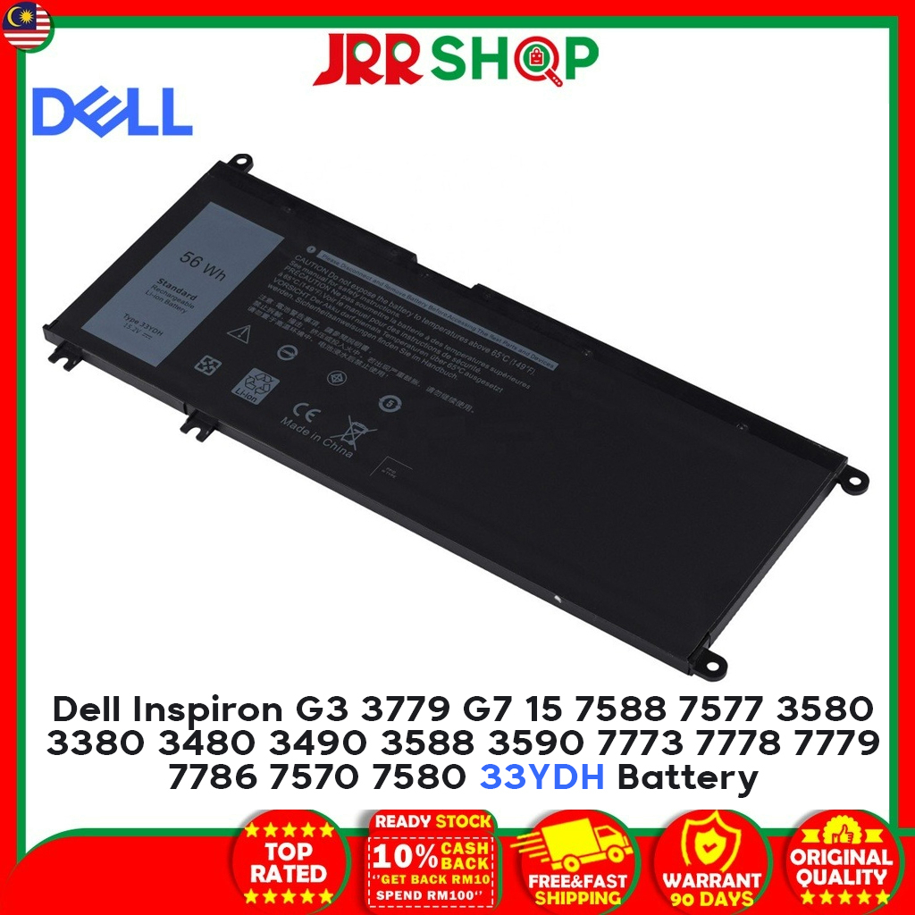 Original Del P116G P116G001 33YDH G3 G5 15 3579 3779 5587 5589 Inspiron ...