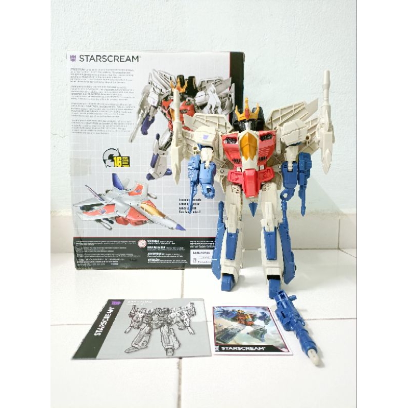 Hasbro Transformers Combiner Wars Leader Class STARSCREAM | Shopee Malaysia
