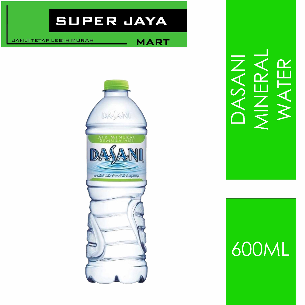 Dasani Mineral Water 600ml/1.5L | Shopee Malaysia