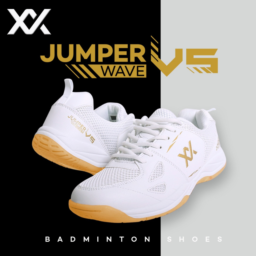 MAXX BADMINTON SHOES JUMPER WAVE V5 (100%ORIGINAL) | Shopee Malaysia