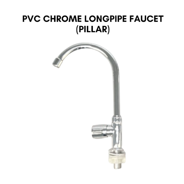 PVC CHROME LONGPIPE FAUCET (PILLAR) | Shopee Malaysia