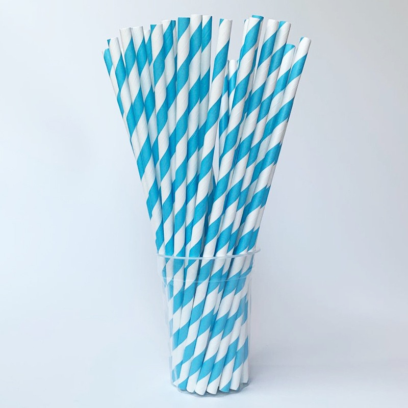 (Ready Stock)Drink Paper Straww Bubble Tea Disposable Beverage Straw ...