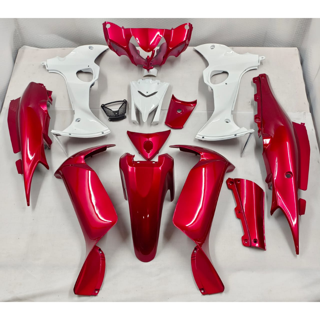 SYM E BONUS V2 / E BONUS SR / E BONUS 110 SR COVER SET LOCAL (M-SEKI) | Shopee Malaysia