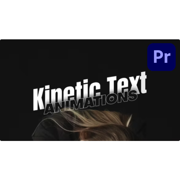 [Adobe Premiere Pro][ADD ON]Kinetic Text Animations MOGRT Template ...