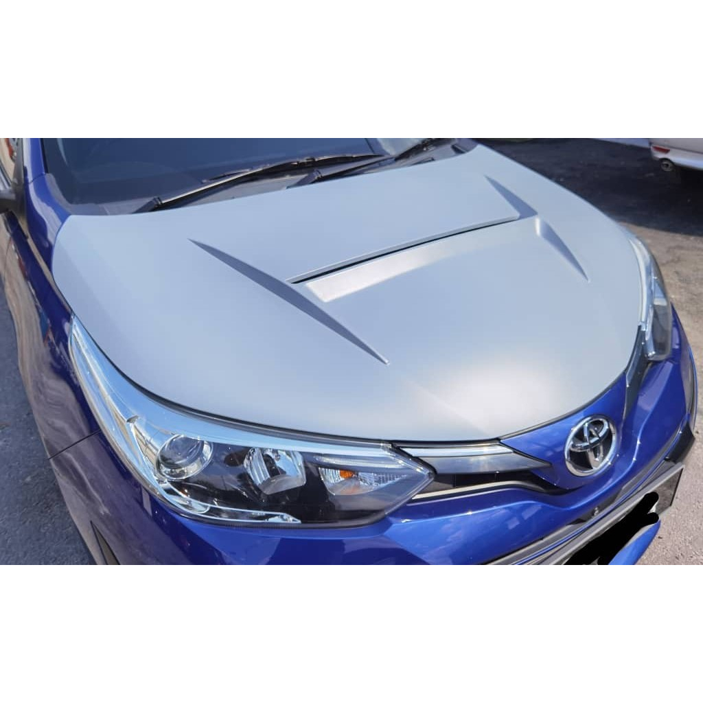 Toyota Vios 3rd Generation 2019 Advanced GT Fiber Bonnet Body Kit Ready ...
