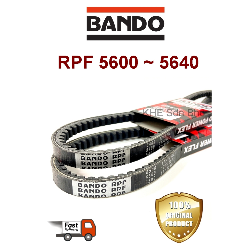 Bando RPF 5600 5610 5620 5630 5640 (17 x 1500 1525 1550 1575 1600 Li ...