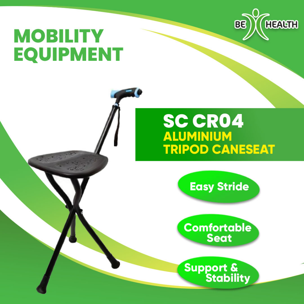 Sowell Aluminium Tripod Caneseat ( SC-CR04 ) | Shopee Malaysia