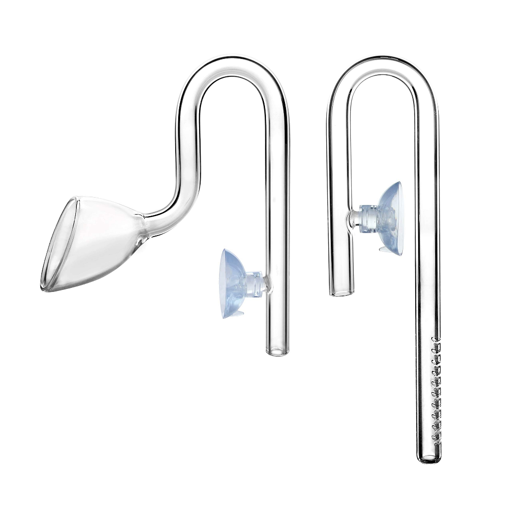 Glass Lily Pipe Normal In & Out ( Set ) 12mm & 16mm | Shopee Malaysia