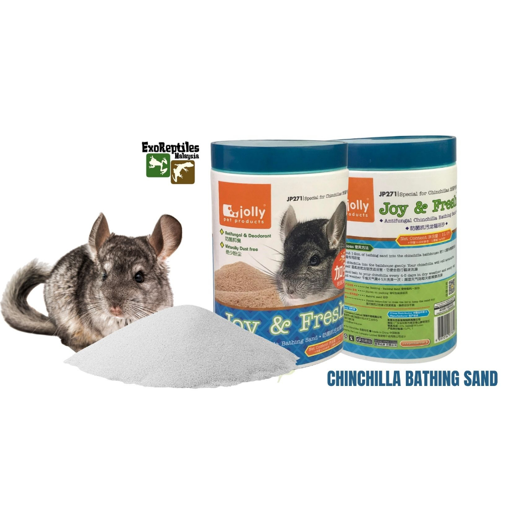 JOLLY CHINCHILLA ANTIFUNGAL BATHING SAND 1L | Shopee Malaysia