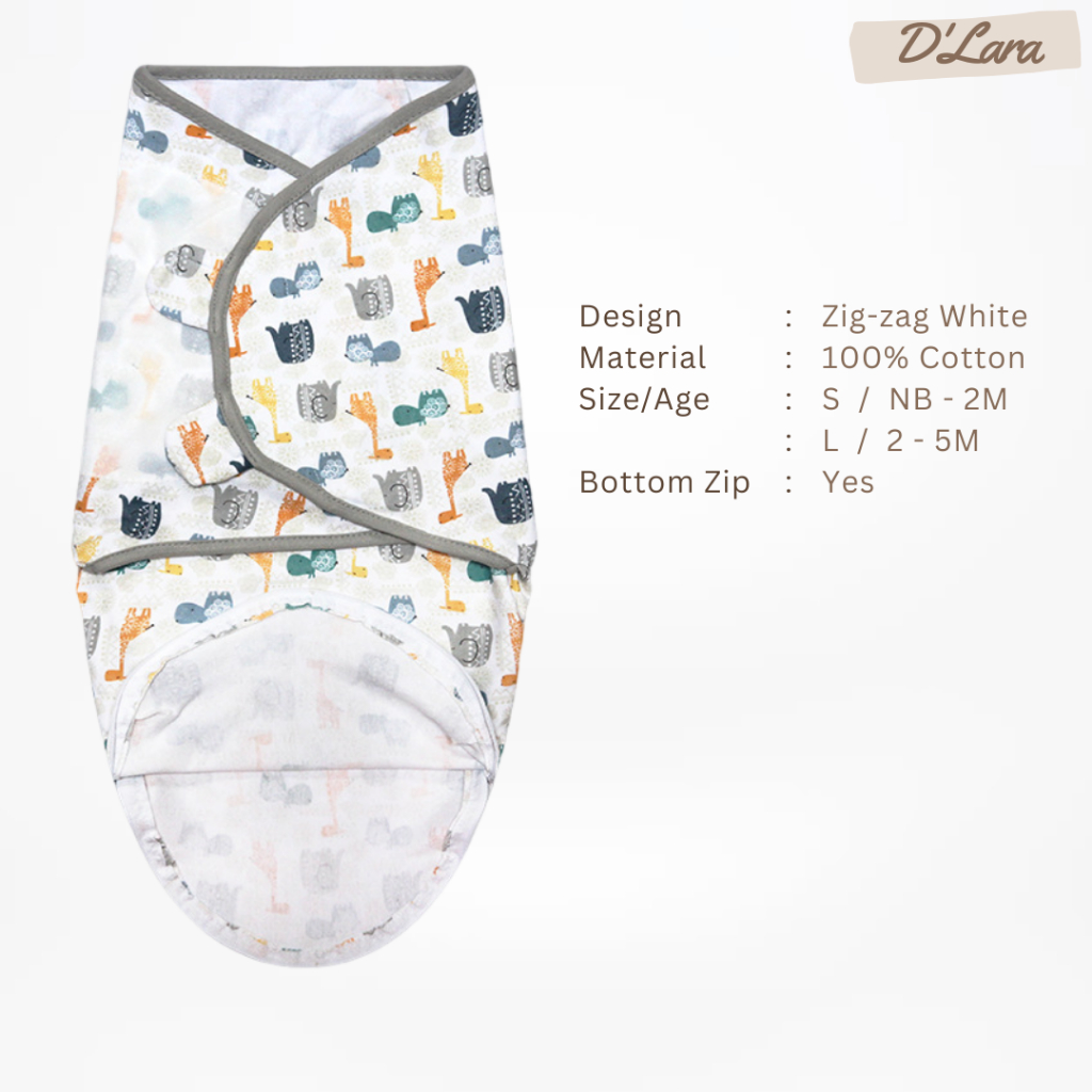 D'LARA Newborn swaddle | Instant swaddle | Swaddle baby | Swaddle wrap ...