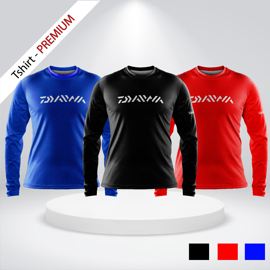 T-SHIRT PANCING BRAND DAIWA MICROFIBER DRY FIT READY STOKKKKK ...