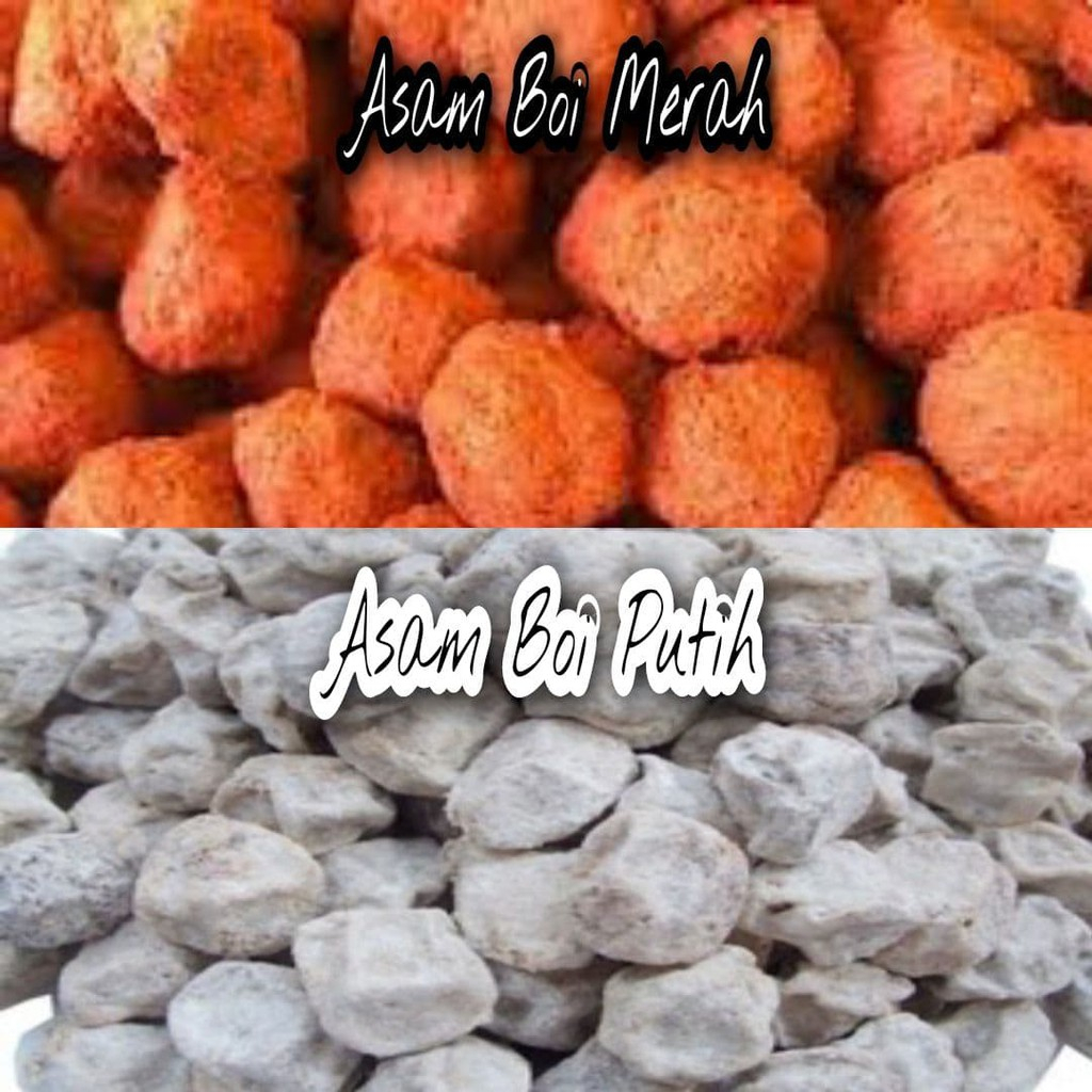 500g Asam Boi [Masin Manis / Merah / Putih] | Shopee Malaysia