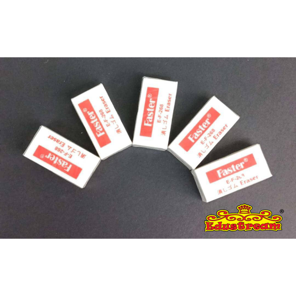 READY STOCK!! FASTER Eraser E-F-268 (5PCS) | Shopee Malaysia