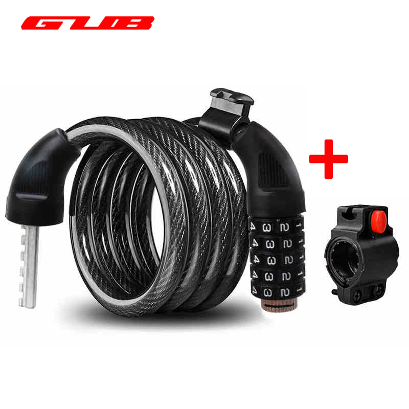 Bike Lock Mountain Bike Password Lock 1.2m Anti-theft Universal Bicycle ...