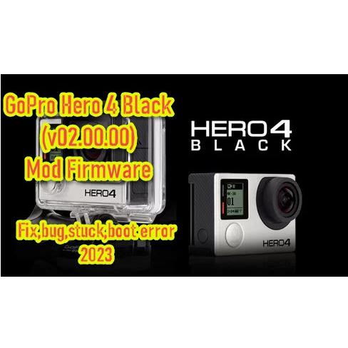 Go Pro Hero 4 black Firmware fix all error wifi password 2023 | Shopee ...