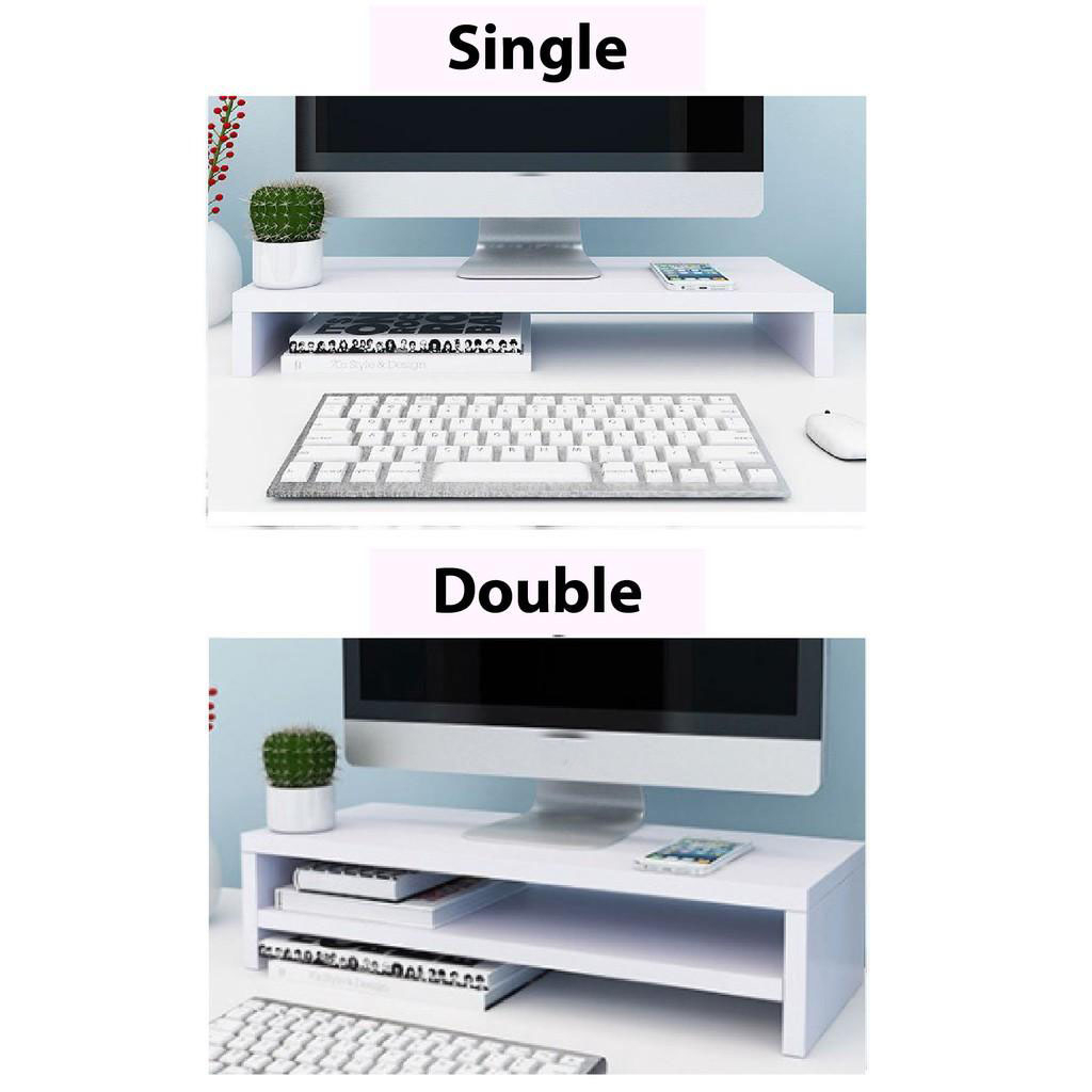 UDC 1/2 Tier Shelf Base Desktop Keyboard Rack Storage Tray Bracket ...