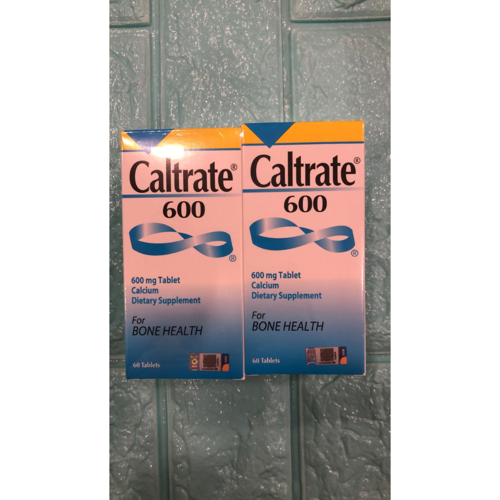 CALTRATE 600 60s x2 ( BLUE )/ CALTRATE 600+D 2 x 100s + 60's (PINK ...