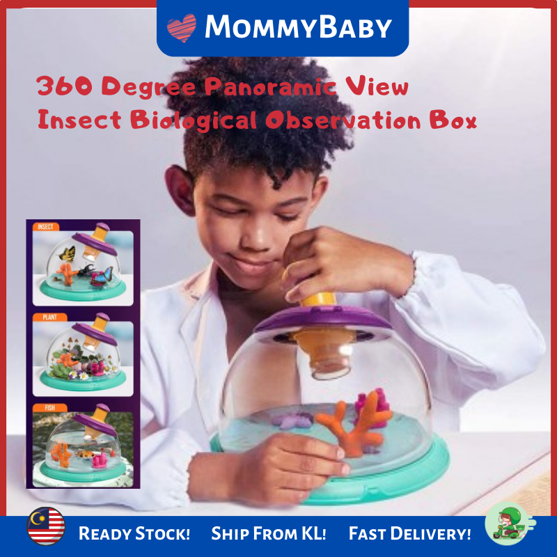 360 Degree Panoramic View 5 Times Zoom Insect Biological Observation ...