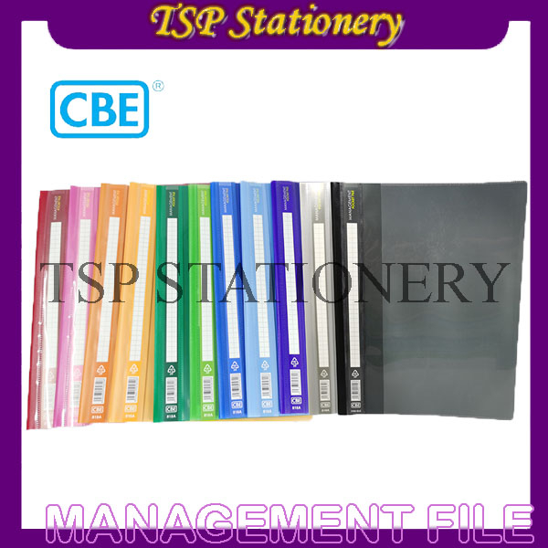 ORIGINAL CBE A4 SZIE MANAGEMENT FILE WITH A FULL POCKET 818A / PVC ...