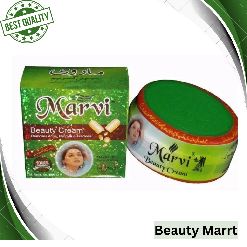 100% Original, Marvi Beauty Whitening Cream 30gm - from Pakistan ...