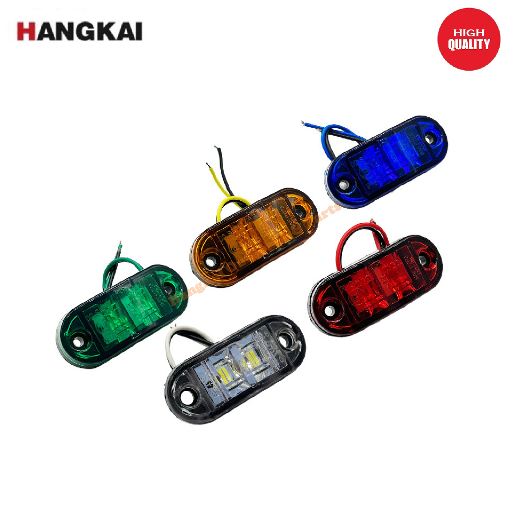 Lori LED Side Lamp 12-24V White Yellow Red Blue Green Side Marker ...