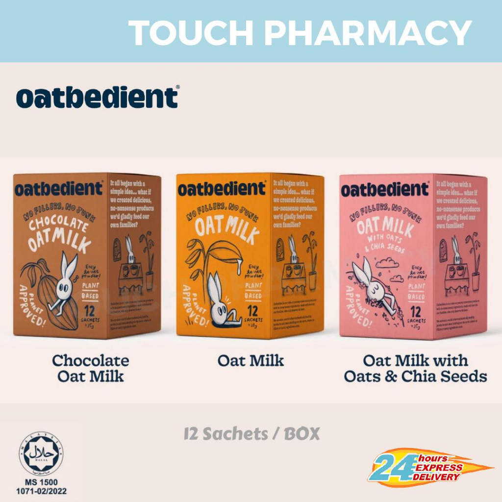 OATBEDIENT Oat Milk / Chocolate Oat Milk / Oat Milk with Oats & Chia ...