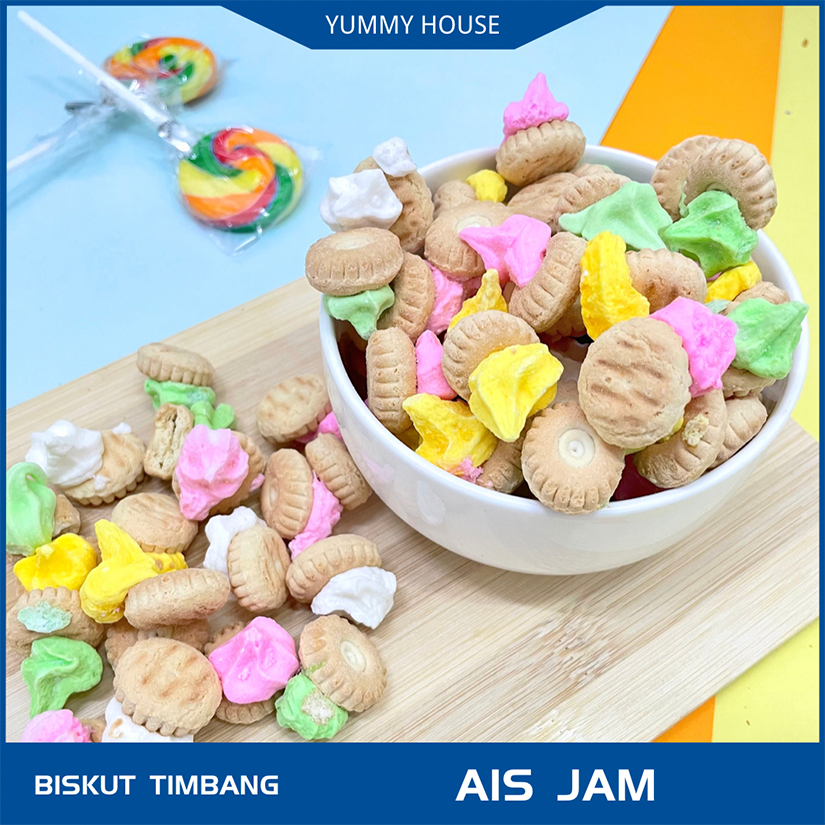 BISKUT TIMBANG/ KHONG GUAN ICE GEM BISCUIT (3KG）/BISKUT AIS JEM /BISKUT ...