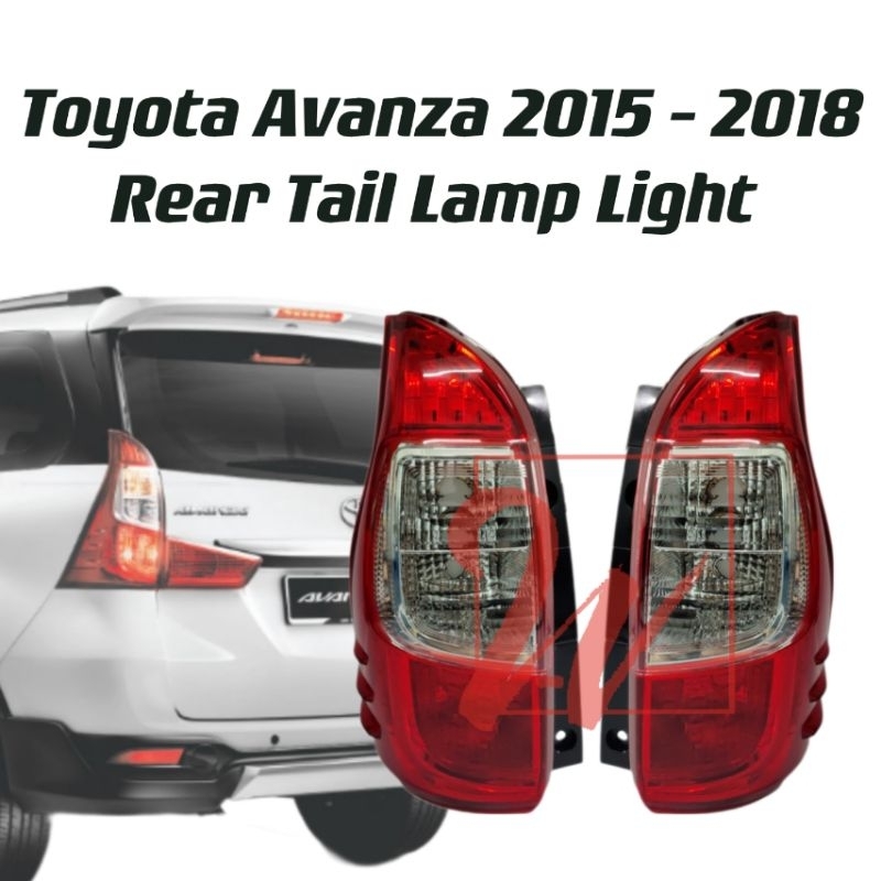 Toyota Avanza Rear Tail Lamp Light 2015 - 2018 New | Shopee Malaysia