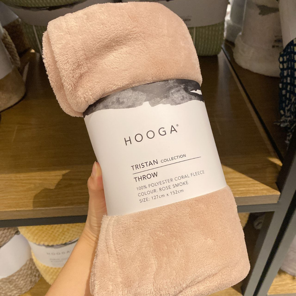 New Colour - Hooga Throw Soft Material Small Blanket Throw Living Room ...