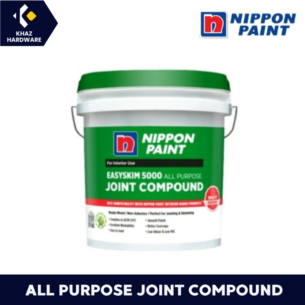 NIPPON EASYSKIM 5000 ALL PURPOSE JOINT COMPOUND | Shopee Malaysia