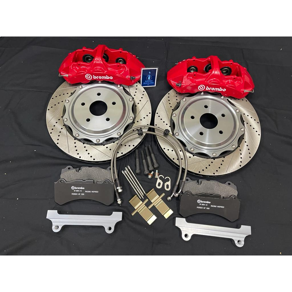 BREMBO GT6 6 POT Caliper Brake Kit for TOYOTA HONDA PERODUA PROTON ...