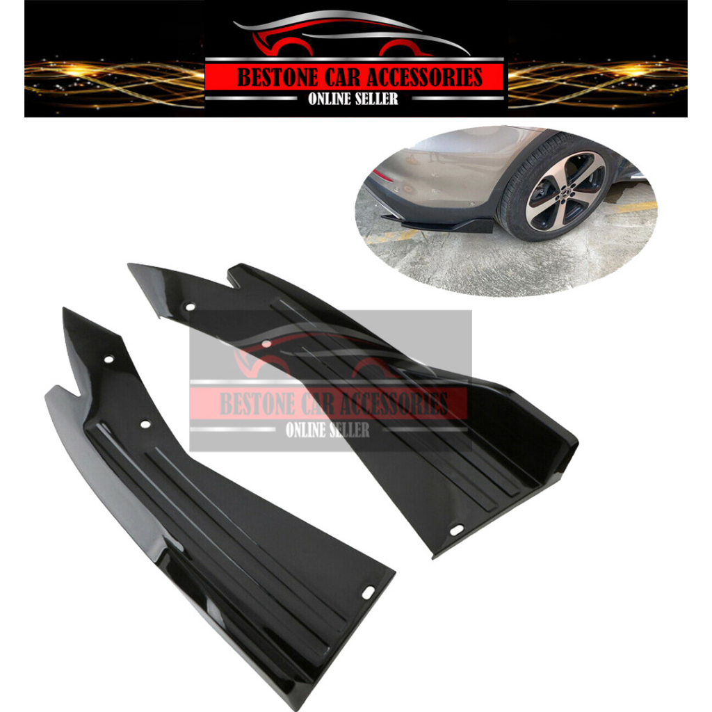 Splitter Universal PU Front Rear Side Diffuser Skirt Lip | Shopee Malaysia