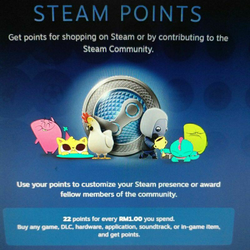 Steam points Profile award | Shopee Malaysia