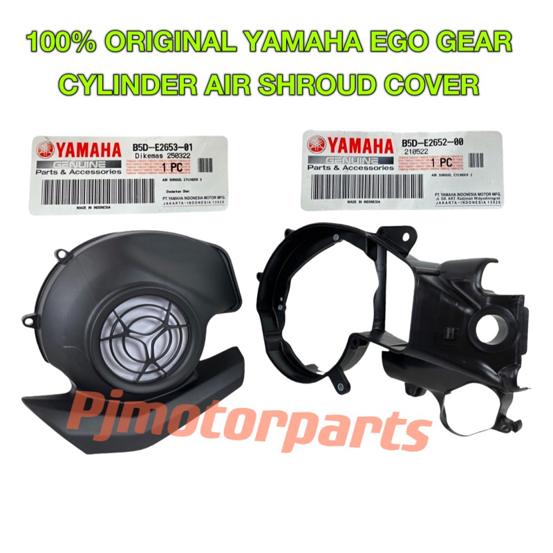 EGO GEAR (100% ORIGINAL YAMAHA) MAGNET FAN COVER KIPAS CYLINDER AIR ...