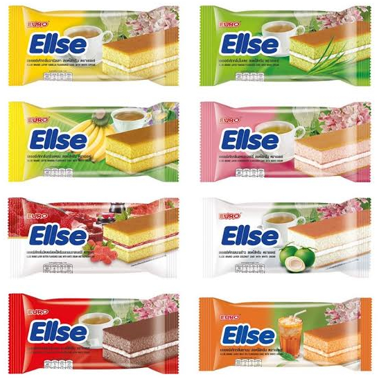 【Snack 现货】阿兰杂货铺 7ELEVEN THAILAND 🇹🇭 Halal Thailand EURO Ellse Cake kek ...