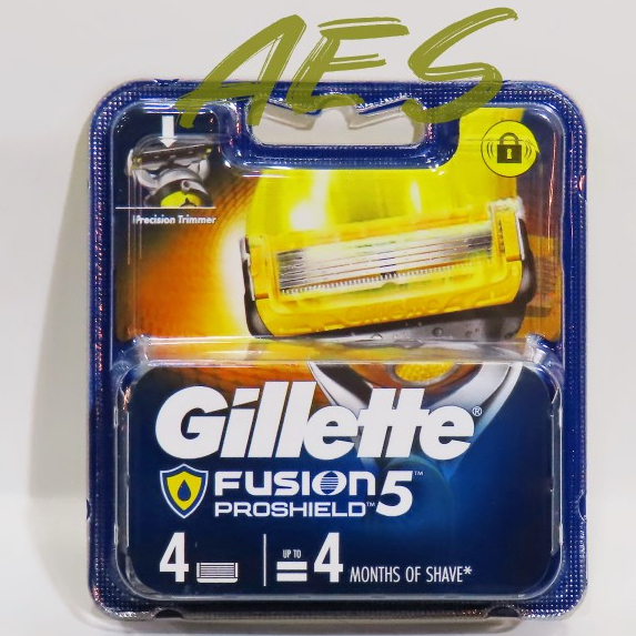 Gillette Fusion 5 Proshield Razor Cartridge Refill 4 pcs | Shopee Malaysia