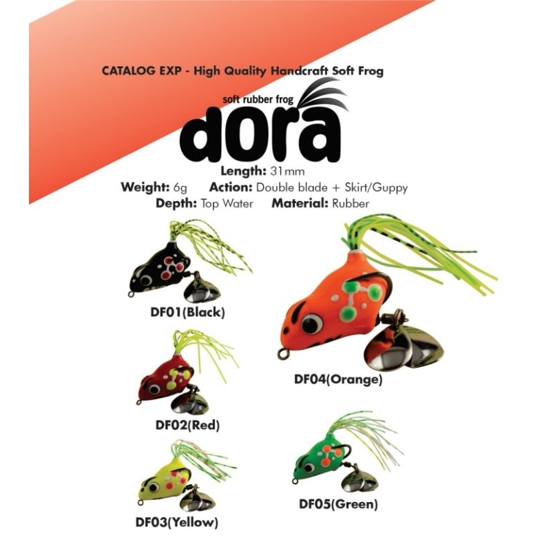 EXP DORA FROG 31mm / 6gm | Shopee Malaysia