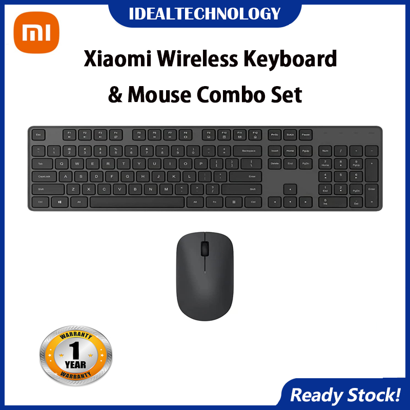 Xiaomi Wireless Keyboard & Mouse Combo Set 2.4GHz Portable Multimedia ...