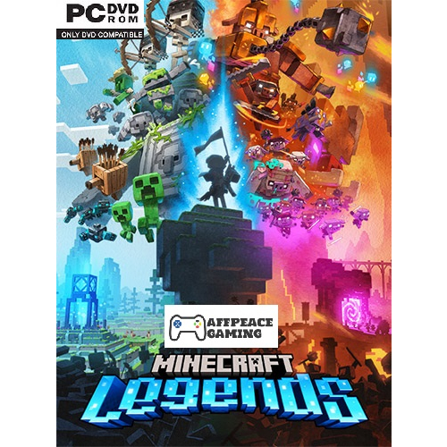 (PC GAME) Minecraft Legends: Deluxe Edition - DVD,PENDRIVE | Shopee ...