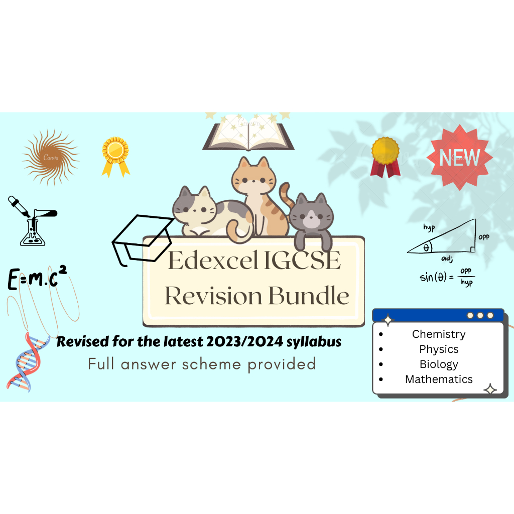 🔥 Edexcel IGCSE Revision Bundle (Notes + Topical Exercises + Full ...
