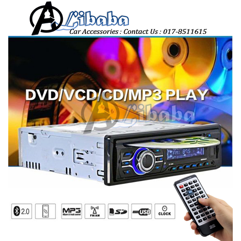 DVD/ MP4/VCD/CD/ MP3 / USB Radio Player | Shopee Malaysia