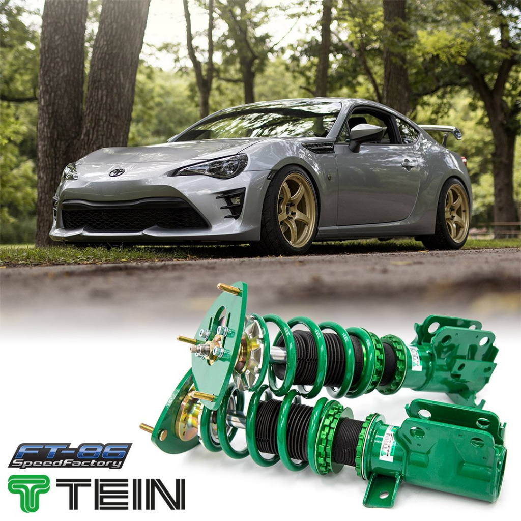 Toyota 86 GT86 FT86 ZN6 BRZ ZC6 TEIN Flex Z Adjustable Coilover SuspensionToyota 86 GT86 FT86 ...