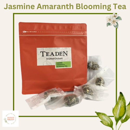Blossom Brews Jasmine Amaranth Blooming Tea /pack (10pcs) | Shopee Malaysia