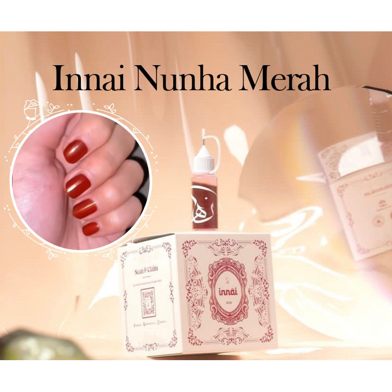 NEW Innai Nunha Neelofa - Inai Merah/ Merah Mahal - Innai Dark Brown ...
