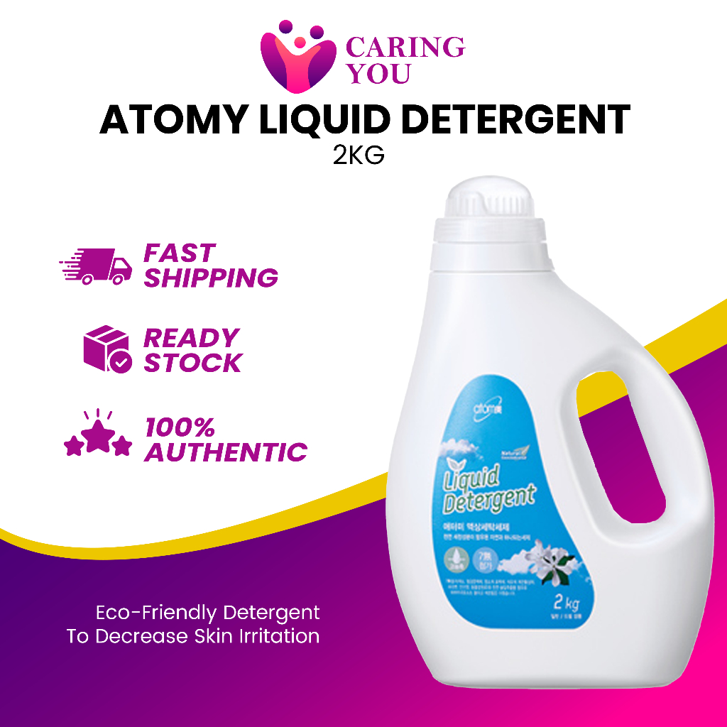 Atomy Liquid Detergent 艾多美浓缩衣物洗洁液 2kg Laundry Detergent Pencuci Baju ...