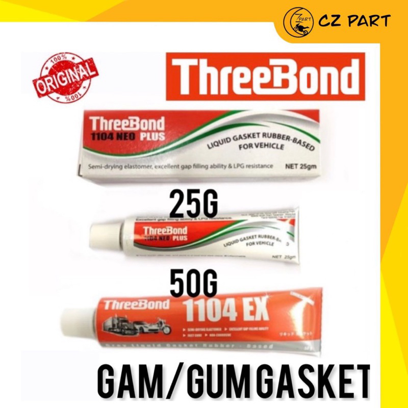 ThreeBond GUM/GAM GASKET NOW IS READY STOCK WITH 25/50g | Shopee Malaysia