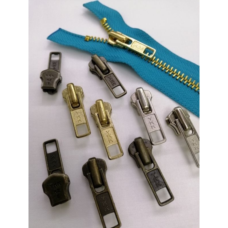 Kepala zip size 5 gigi besi / Metal | Shopee Malaysia